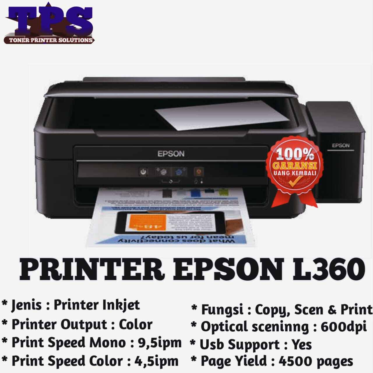 printer printer Epson Epson L360 murah | Lazada Indonesia
