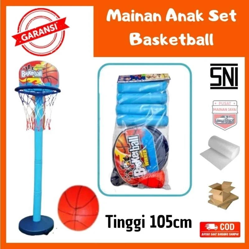 mainan anak basket ball tiang bola basket yg13 | Lazada Indonesia