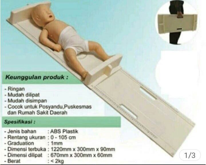 INFANTOMETER ALAT UKUR TINGGI BADAN BAYI | Lazada Indonesia