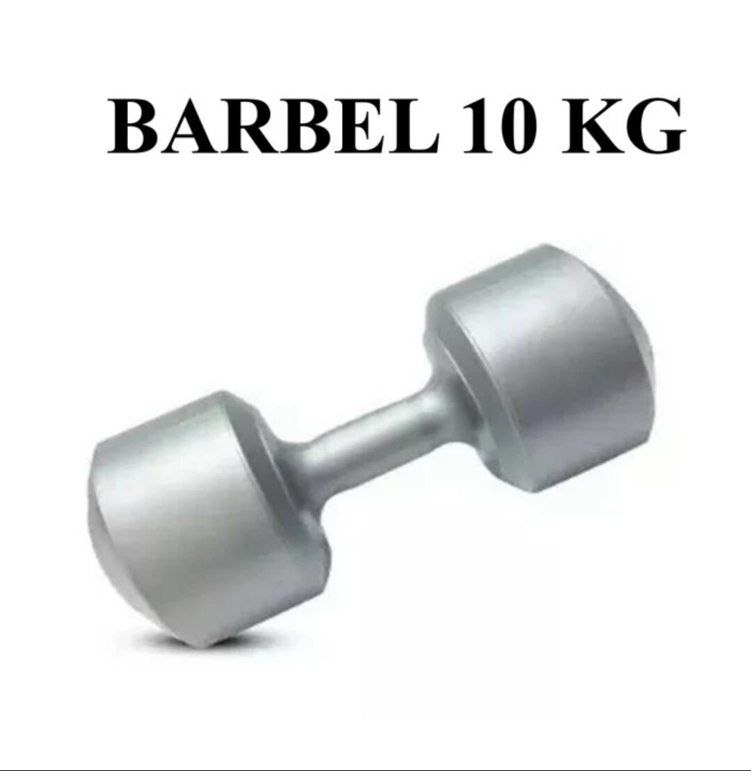 Dumbel / Dumble / Barbel / Dumbbell Plastik Isi Pasir 10 kg | Lazada ...