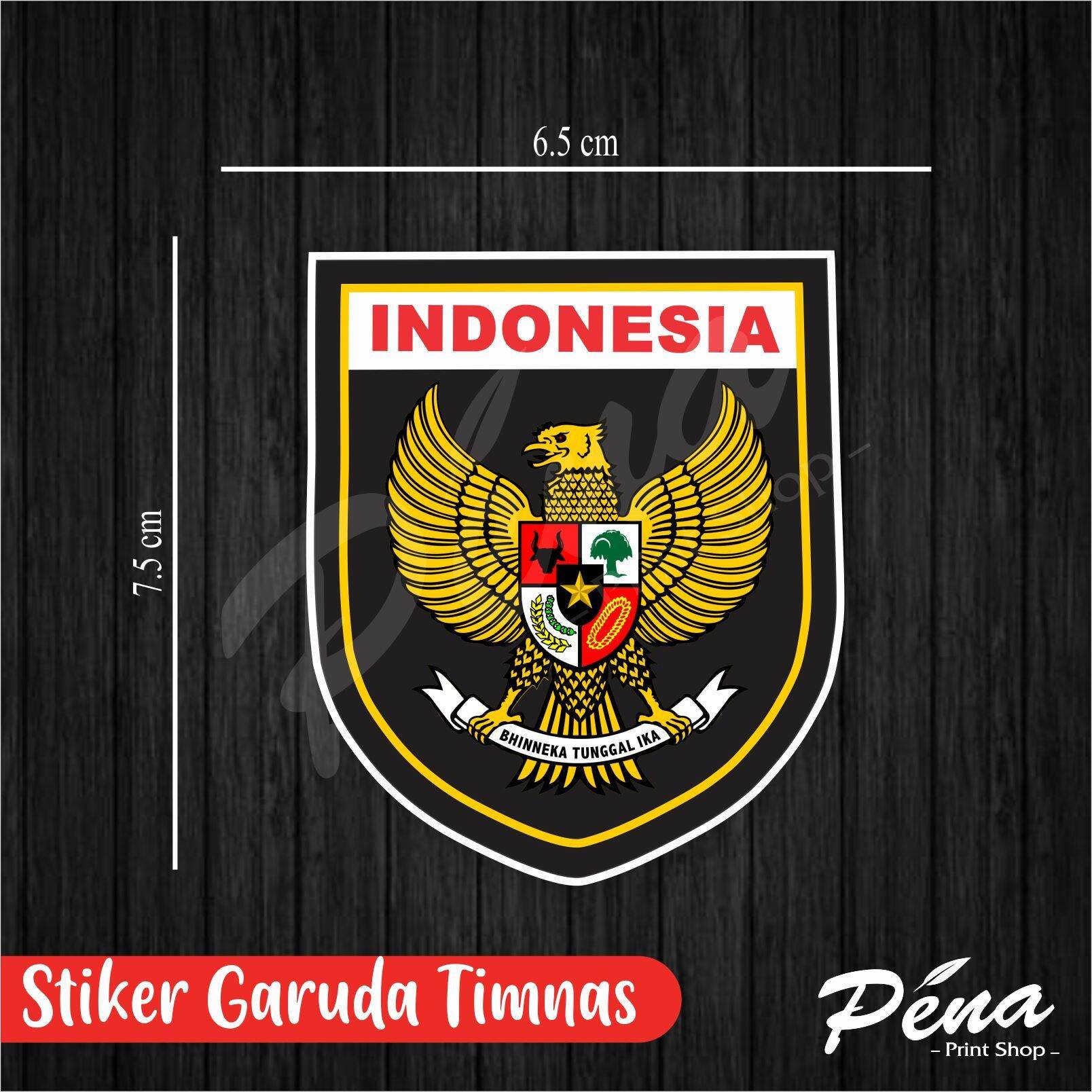 Stiker Logo Garuda Indonesia Pancasila / Stiker Garuda Timnas Merah ...