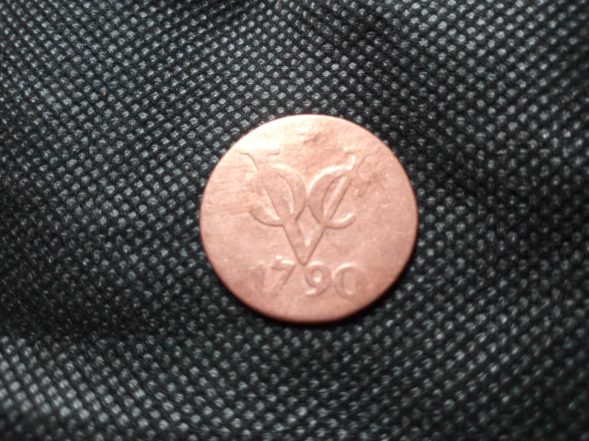 Uang Kuno koin VOC tahun 1790 asli 01 | Lazada Indonesia