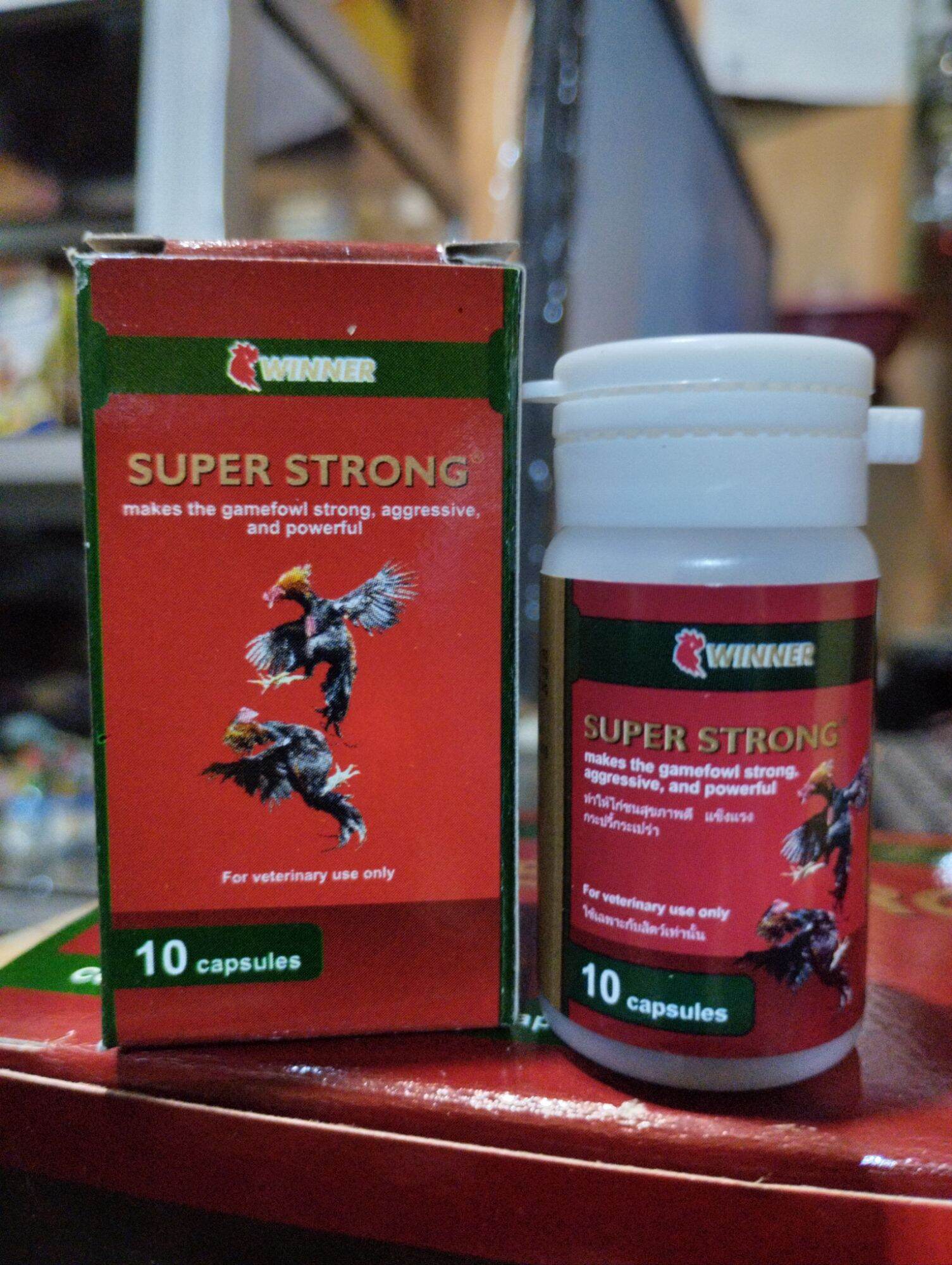 super strong multivitamin ayam aduan kemasan botol isi 10 kapsul ...