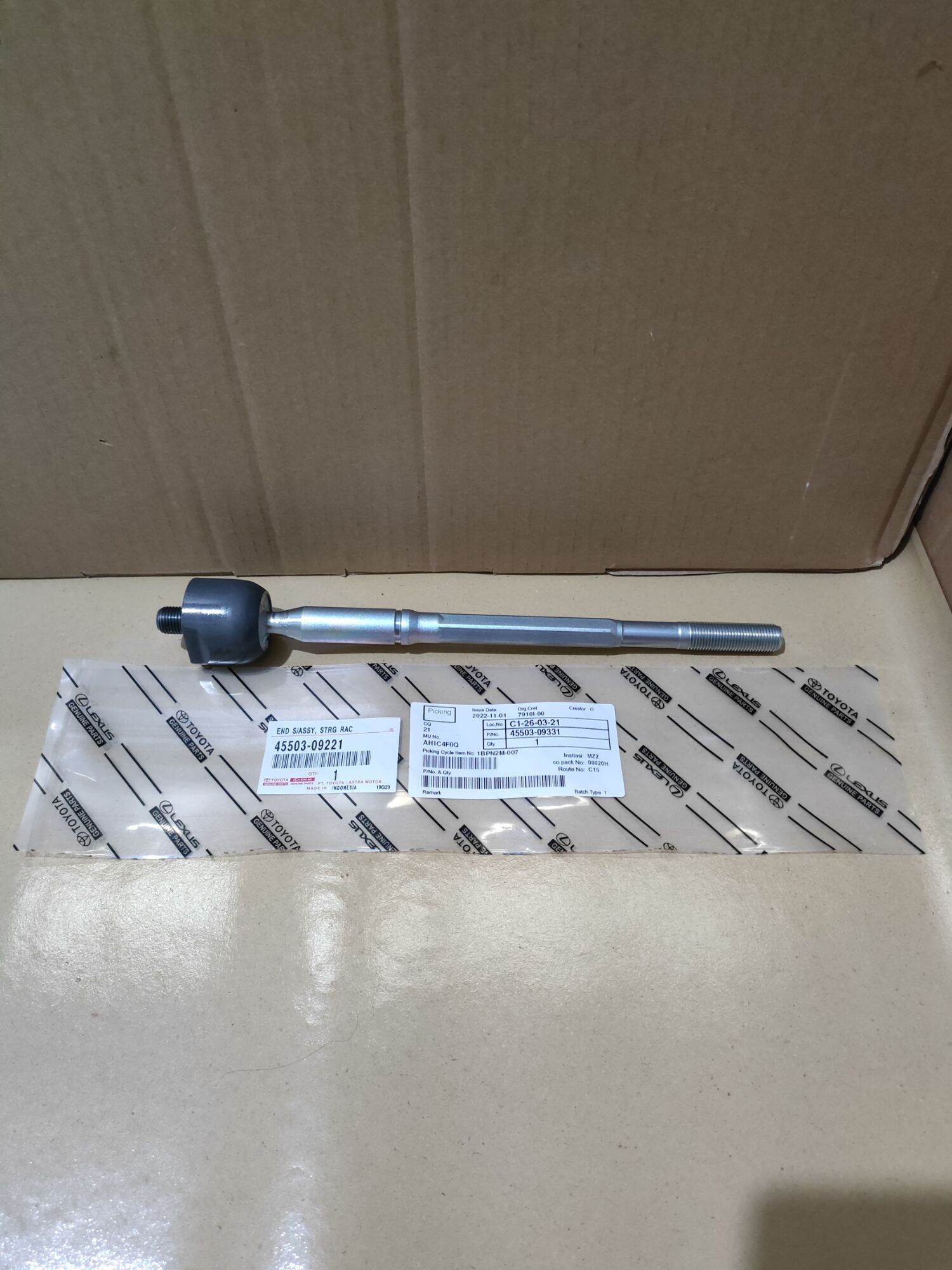 rack end long tie rod inova innova fortuner hilux lama original ...