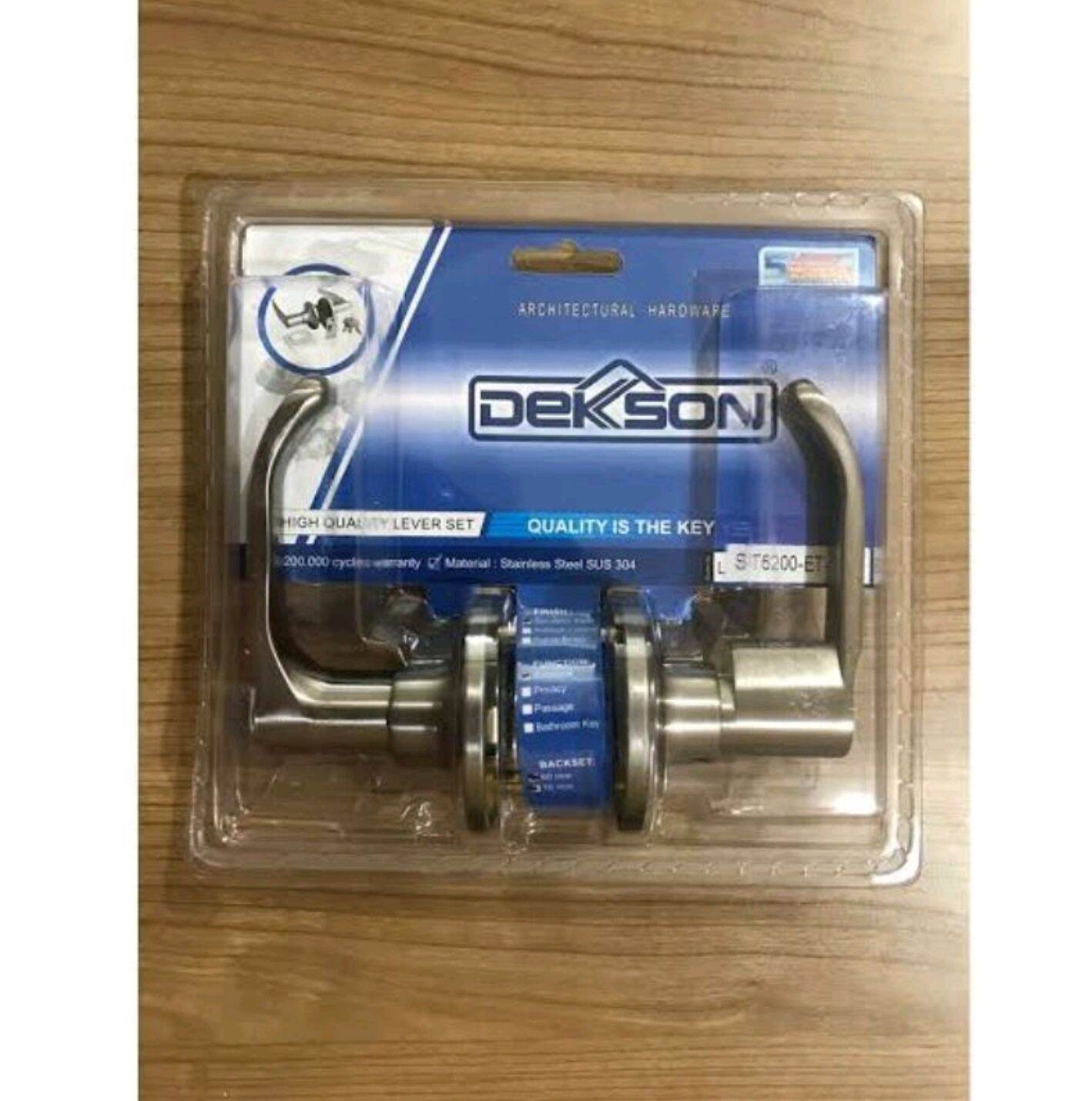 Handle Pintu Dekson / Dekkson LS T6200 ET T6300 ET SSS Lock Set ...