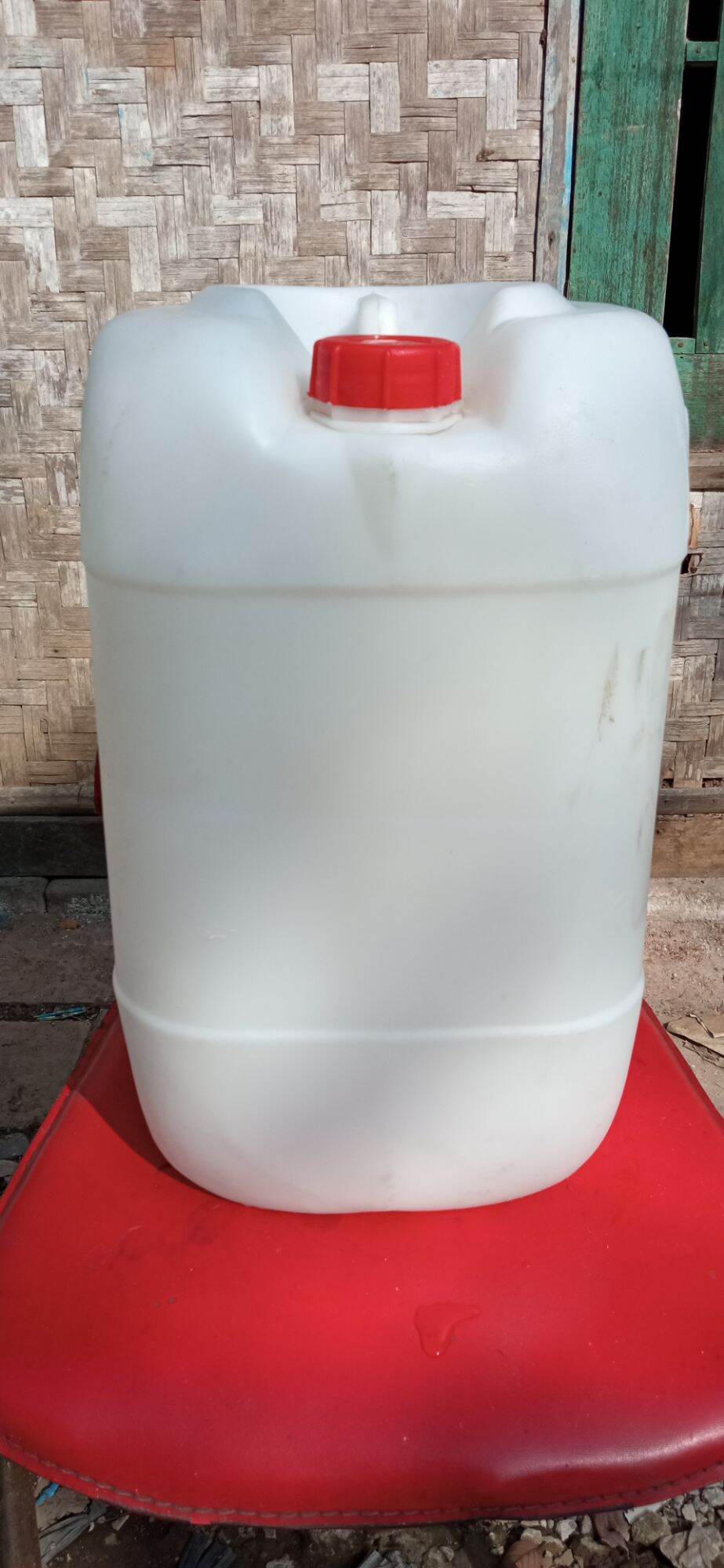 jerigen/jeligen/kompan/jiliken warna putih natural trasnparan 25 liter ...