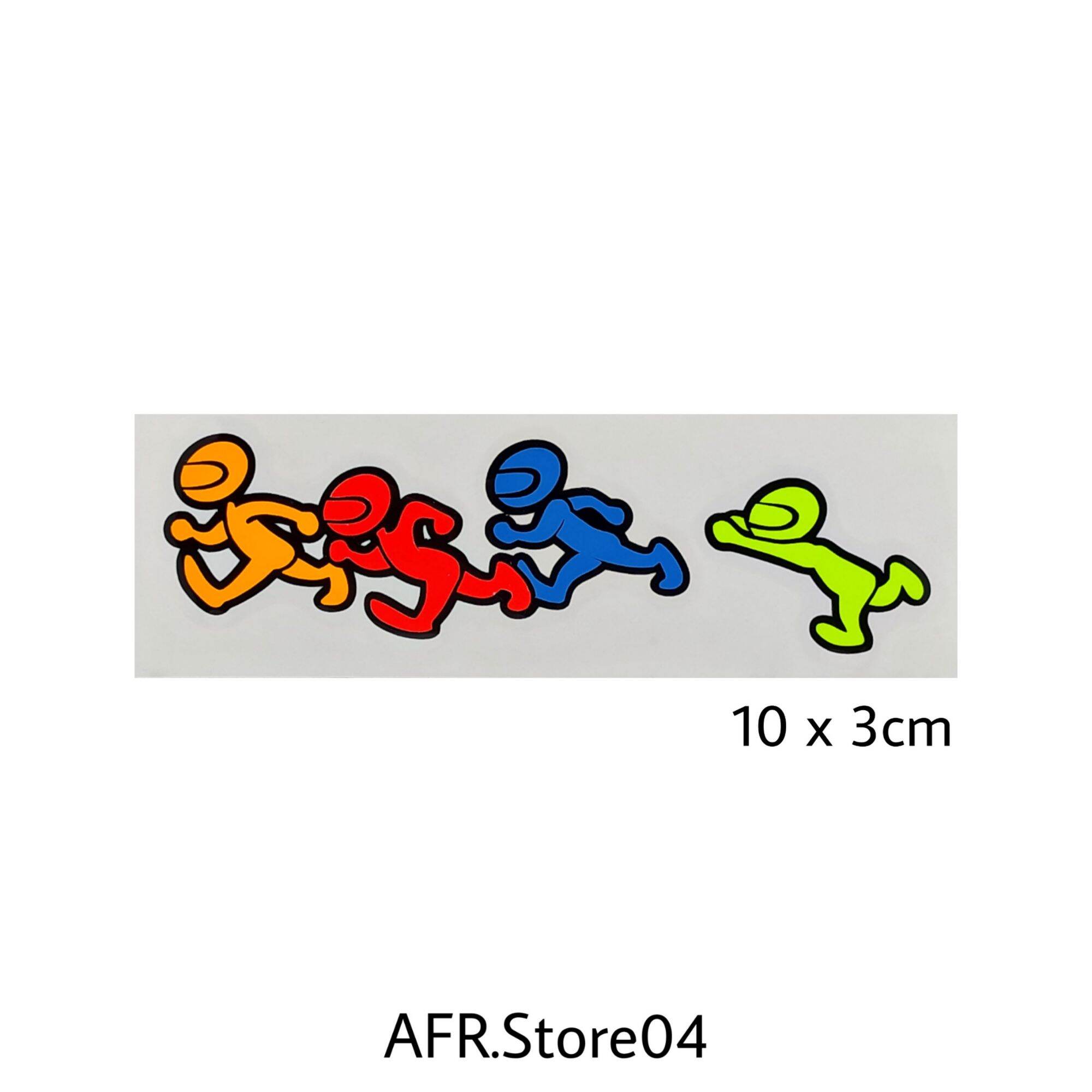Stiker Sticker Rossi Run Kiri lari | Lazada Indonesia