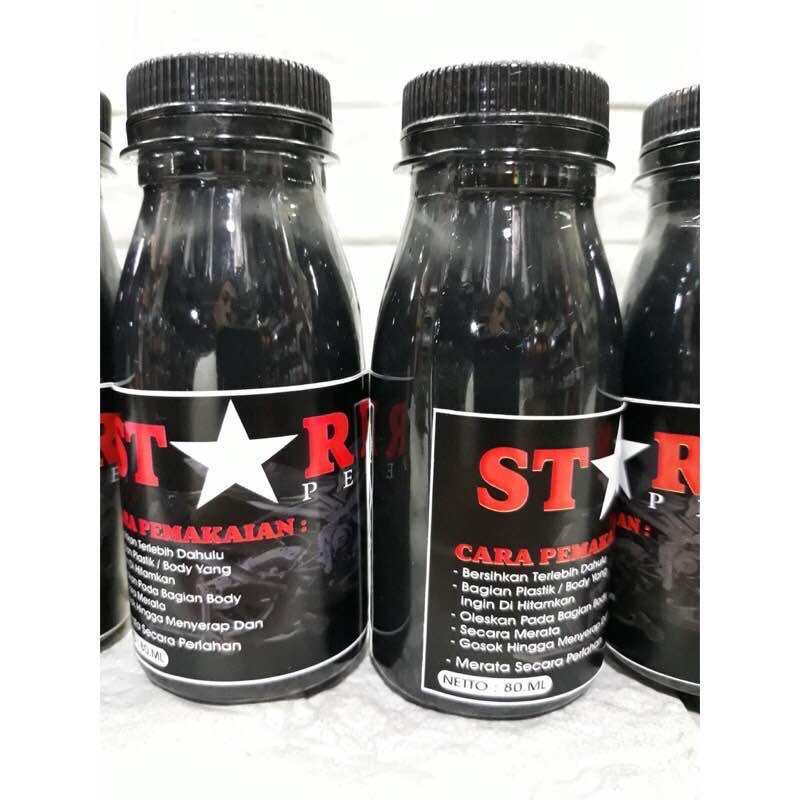 Black Magic / Star Black Penghitam Body Dan Dasbord Motor 80ML | Lazada ...