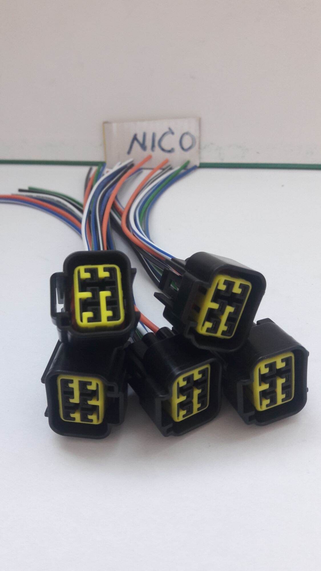 Soket Socket Cdi satria fu 6 pin kabel panjang kabel 20cm | Lazada ...