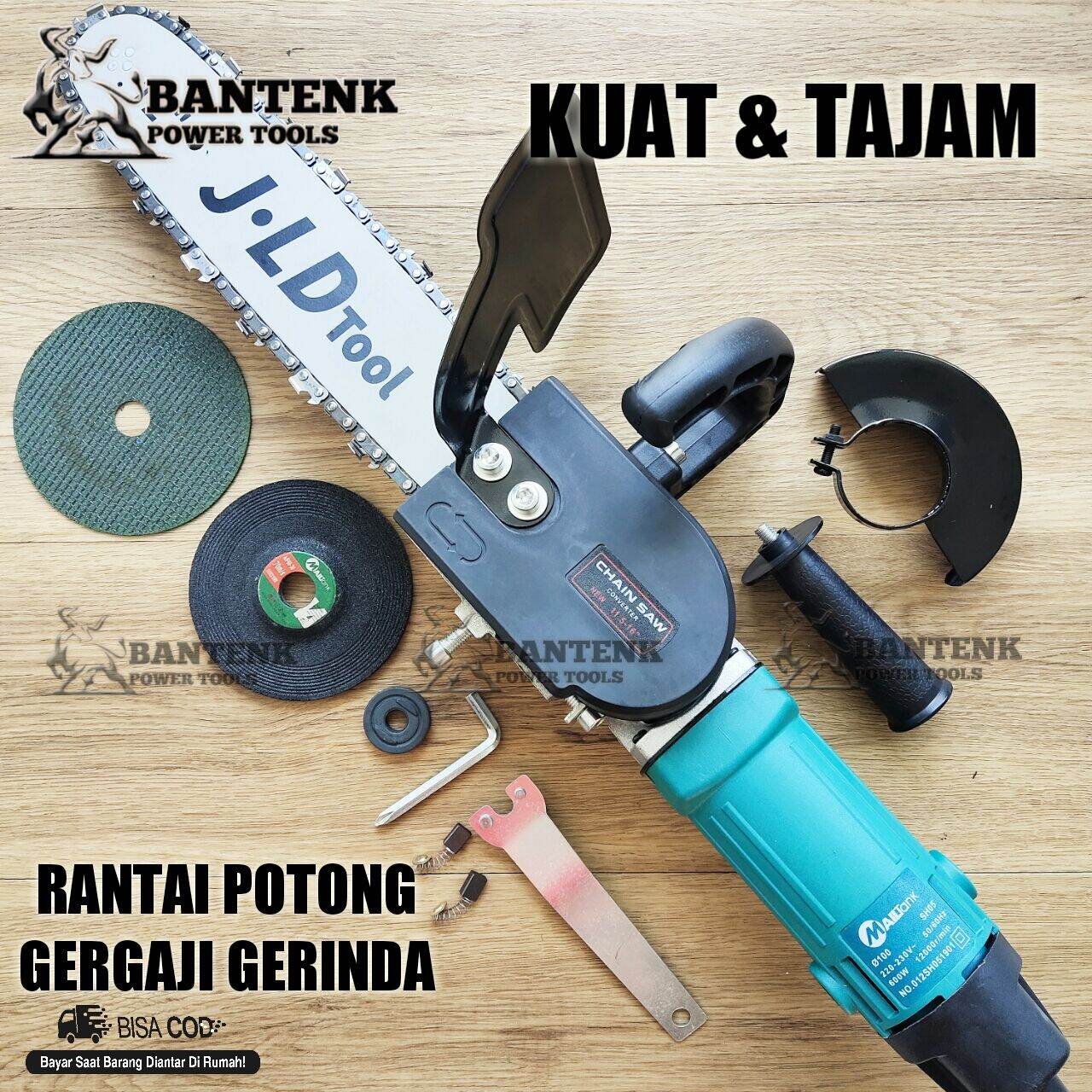 GURINDA + MINI SENSO GERGAJI ADAPTOR POTONG GERINDA // PAKET MESIN ...