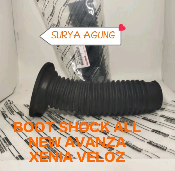 BOOT SHOCK ABSORBER / BOOT SHOCK DEPAN TOYOTA ALL-NEW AVANZA 2012-2022 ...