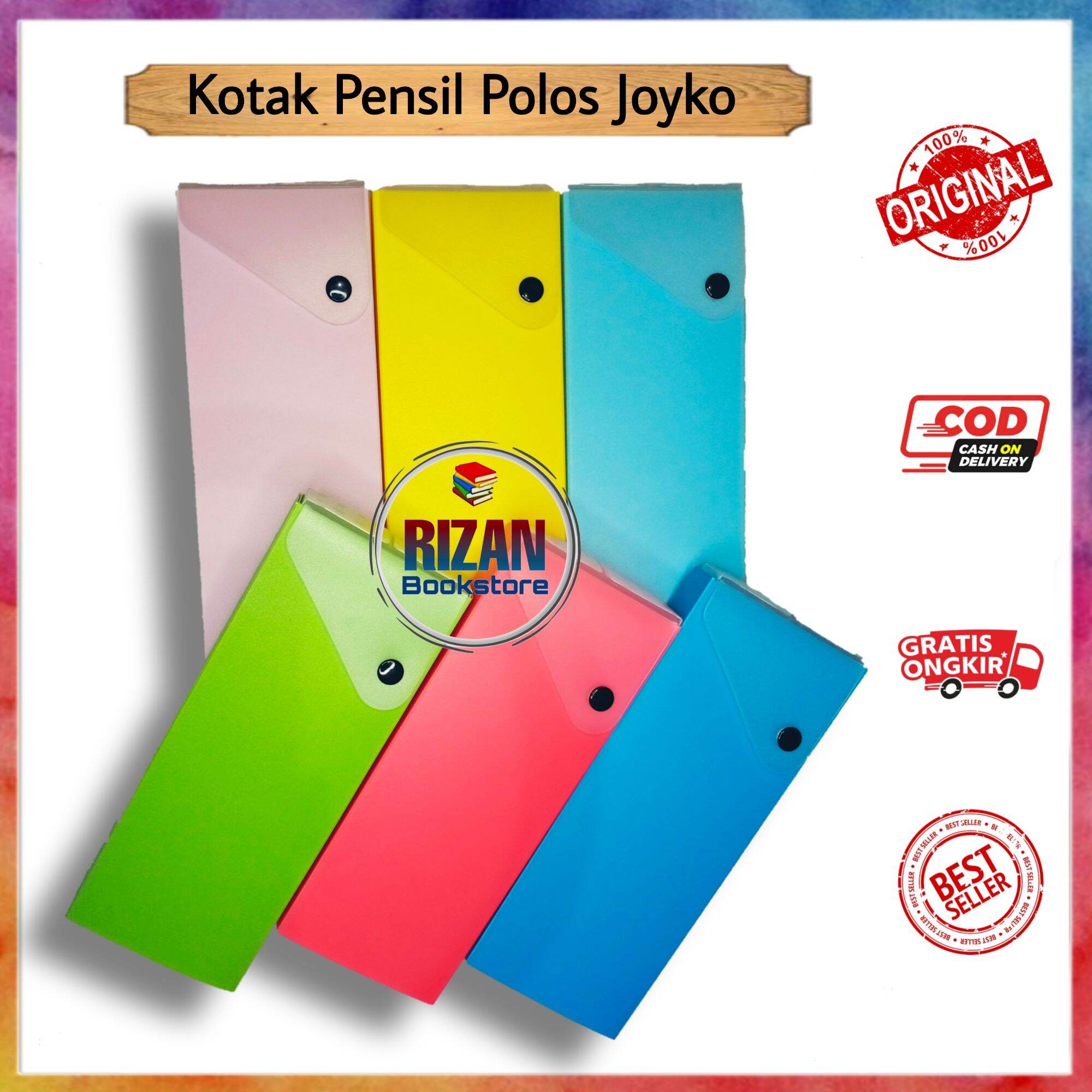 Kotak Pensil Joyko Polos Warna | Lazada Indonesia