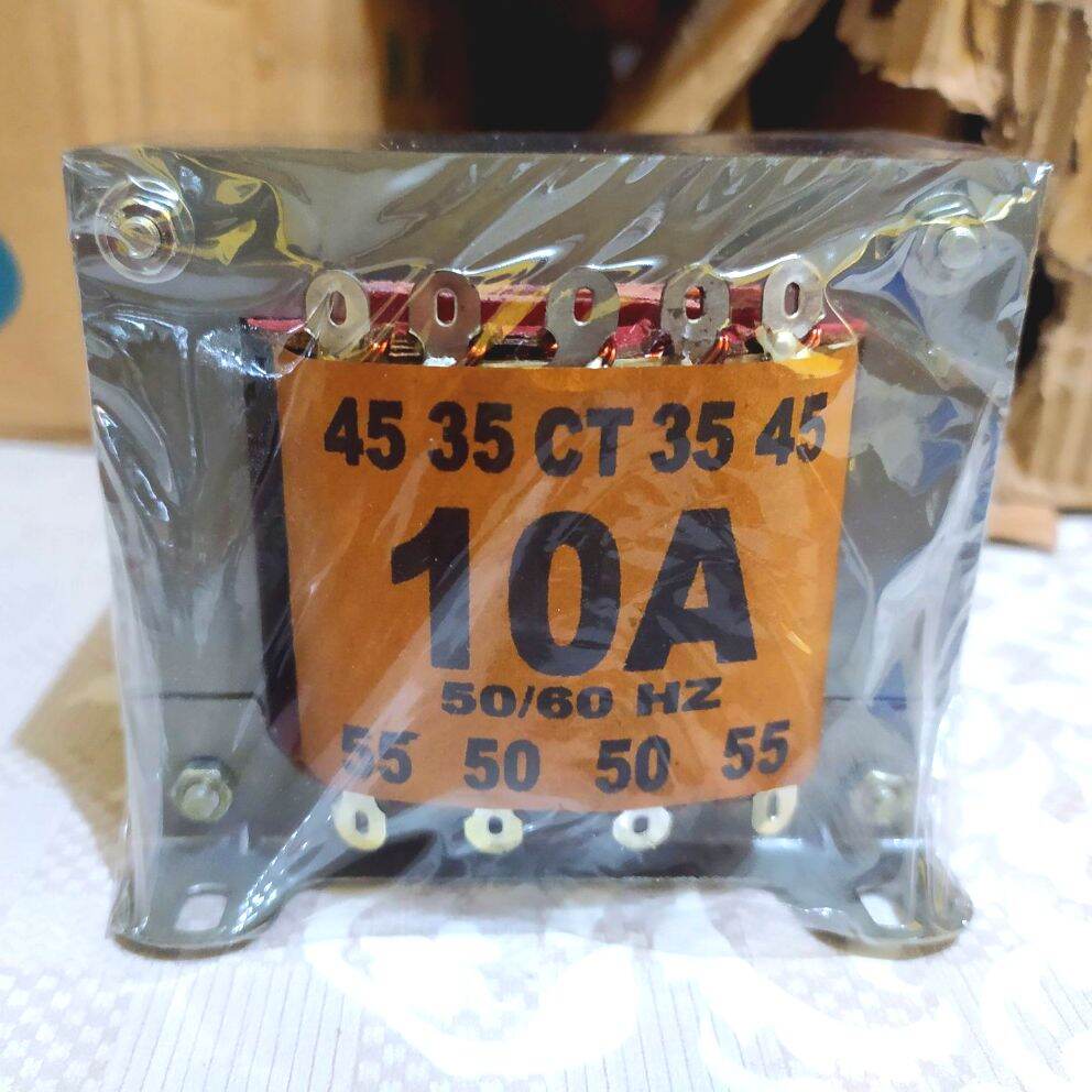 Trafo 10A CT 55V CSH Trafo 10 Ampere CT 55 Trafo 10A CT 55 CSH | Lazada ...
