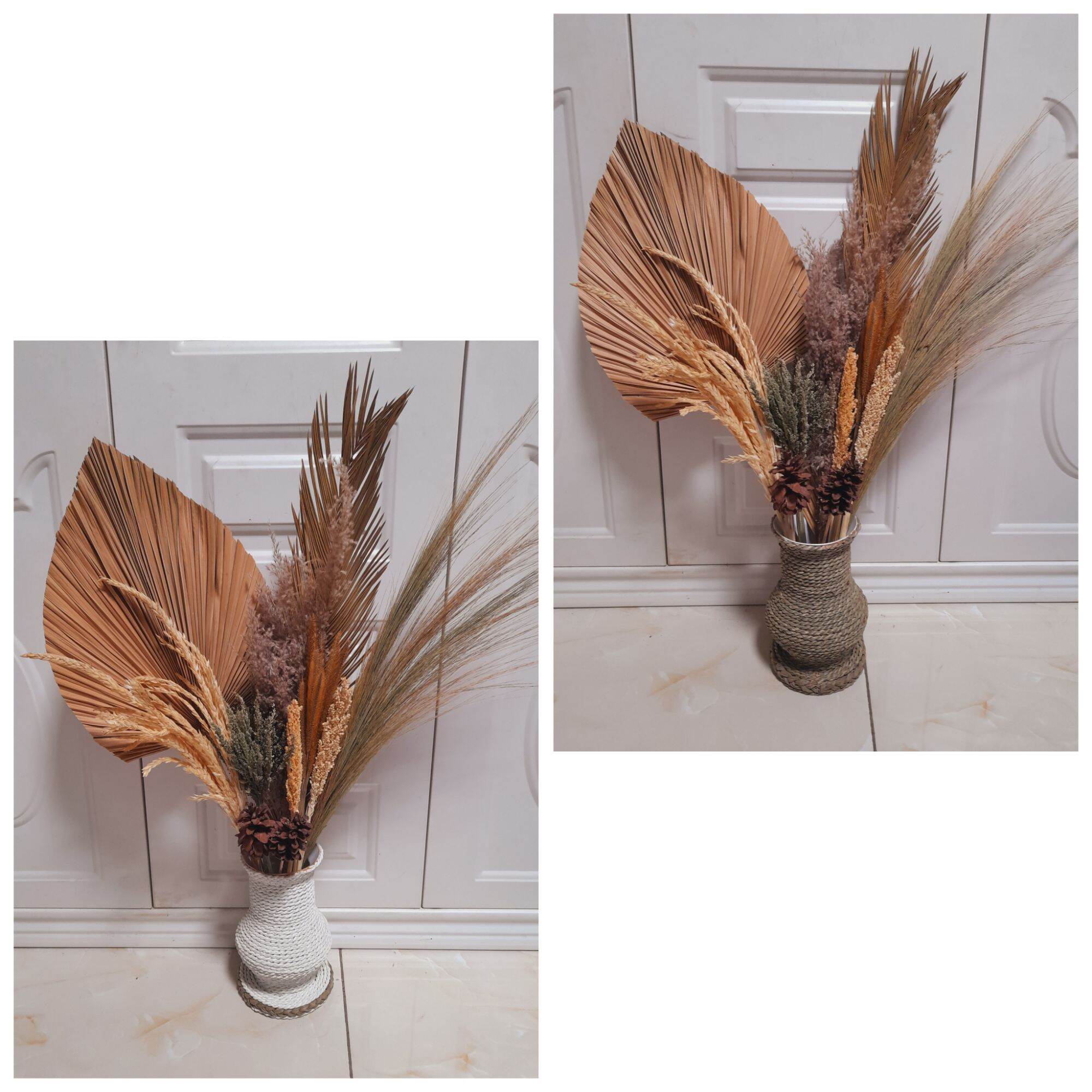 bunga kering rustik hiasan meja dan vas ukuran 20cm | Lazada Indonesia