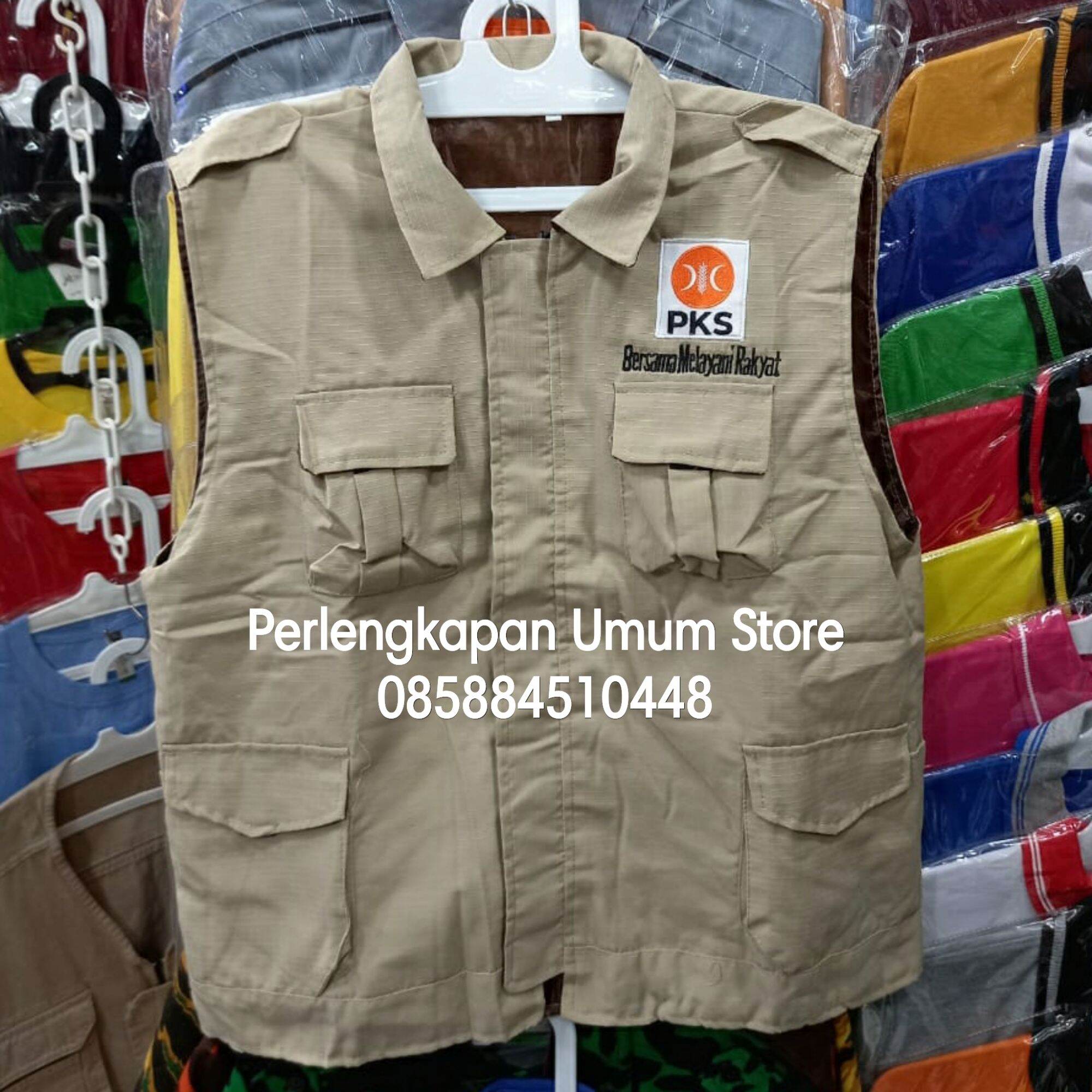 Rompi PKS terbaru logo baru terbaru terlaris ready | Lazada Indonesia