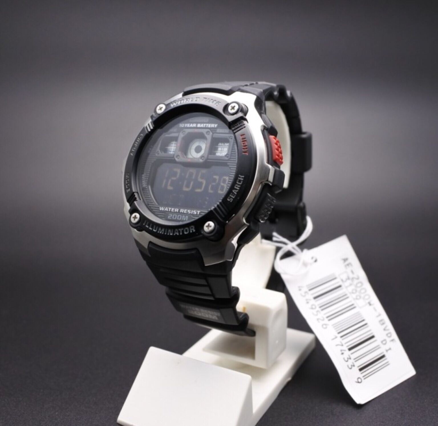 Casio digital AE 2000W 1B | Lazada Indonesia