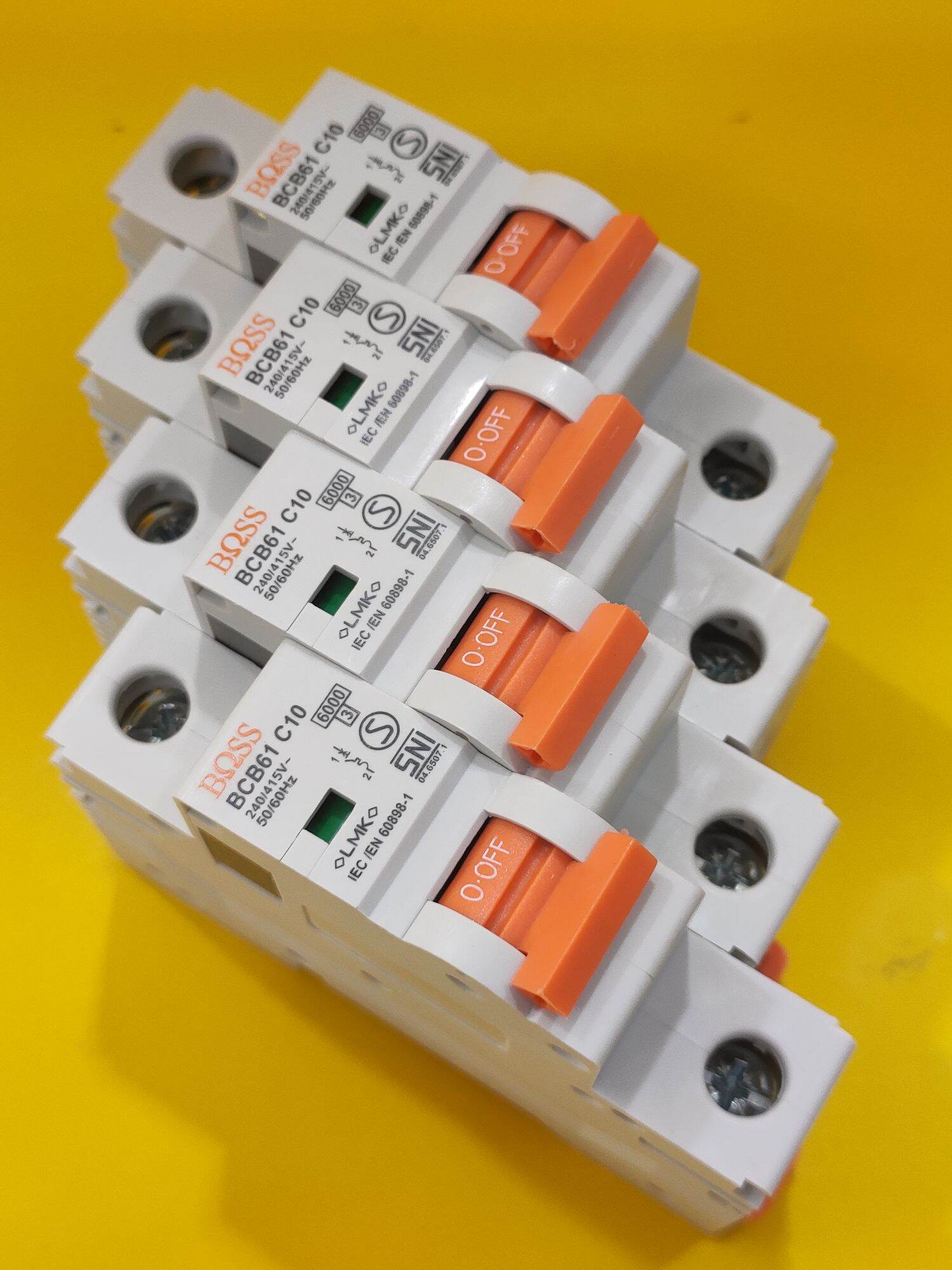 MCB 10A 1phase Boss | Lazada Indonesia