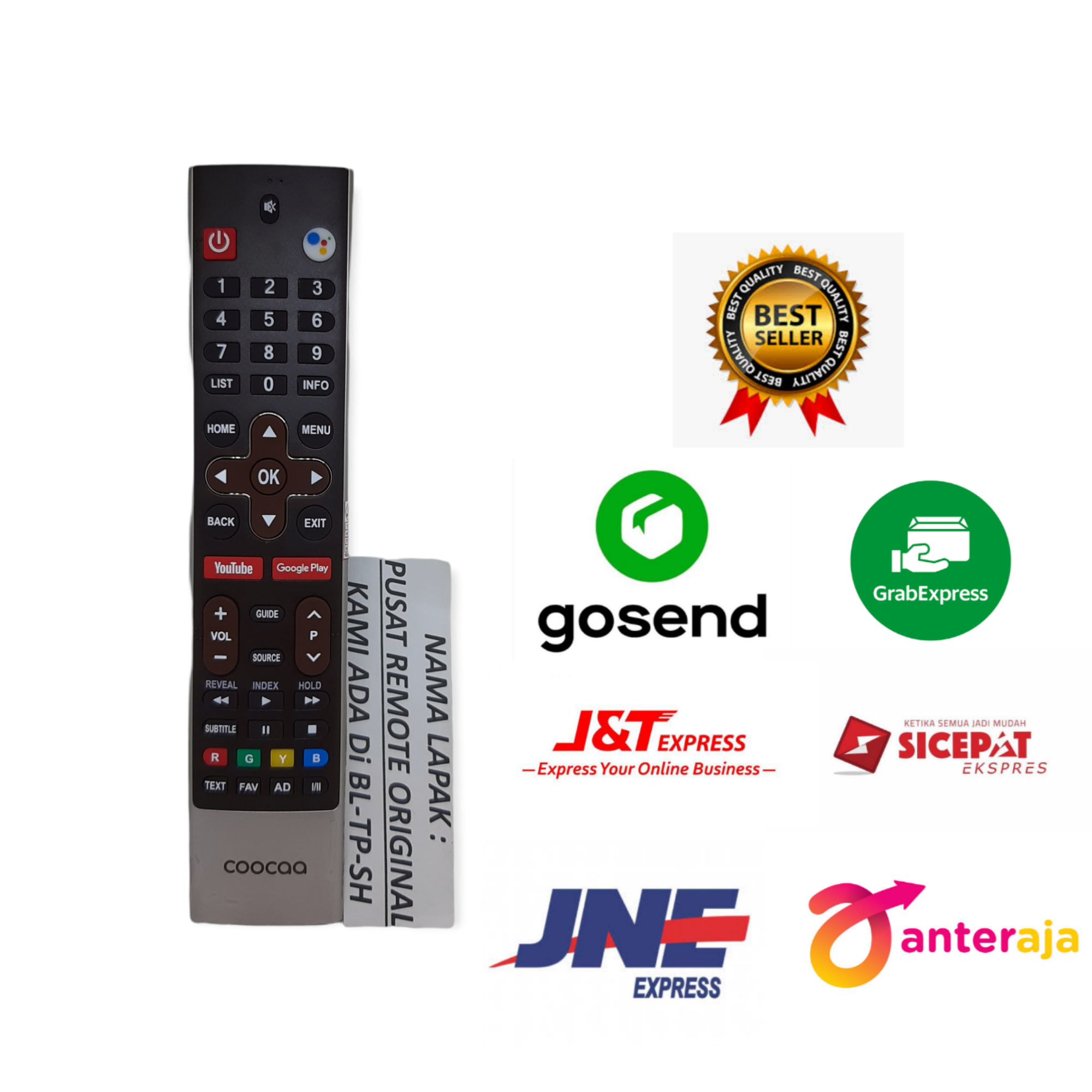 REMOTE REMOT SMART TV COOCAA ORIGINAL | Lazada Indonesia