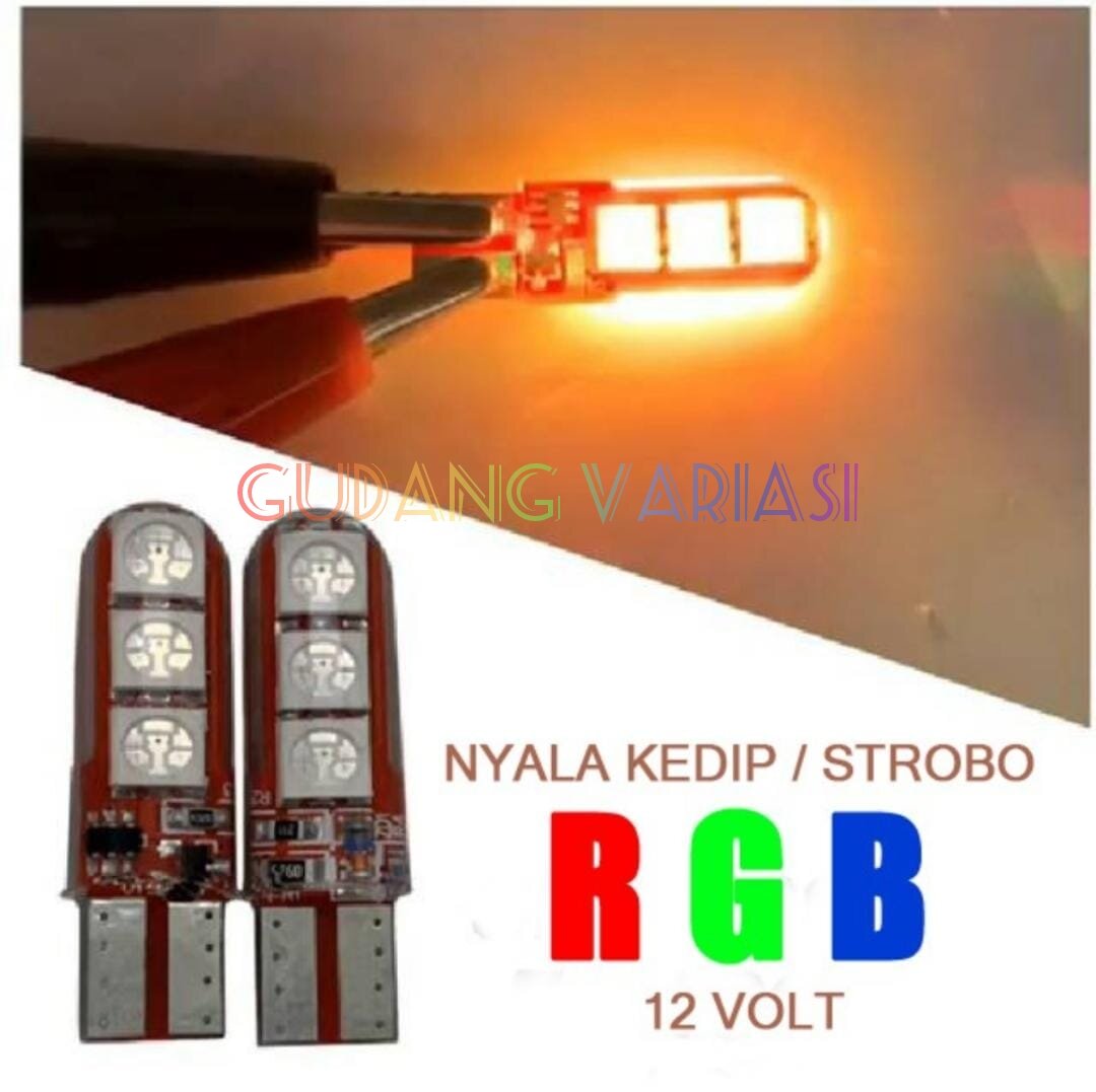SEN JELLY 6 MATA LED RGB RAINBOW WARNA WARNI 12 VOLT | Lazada Indonesia