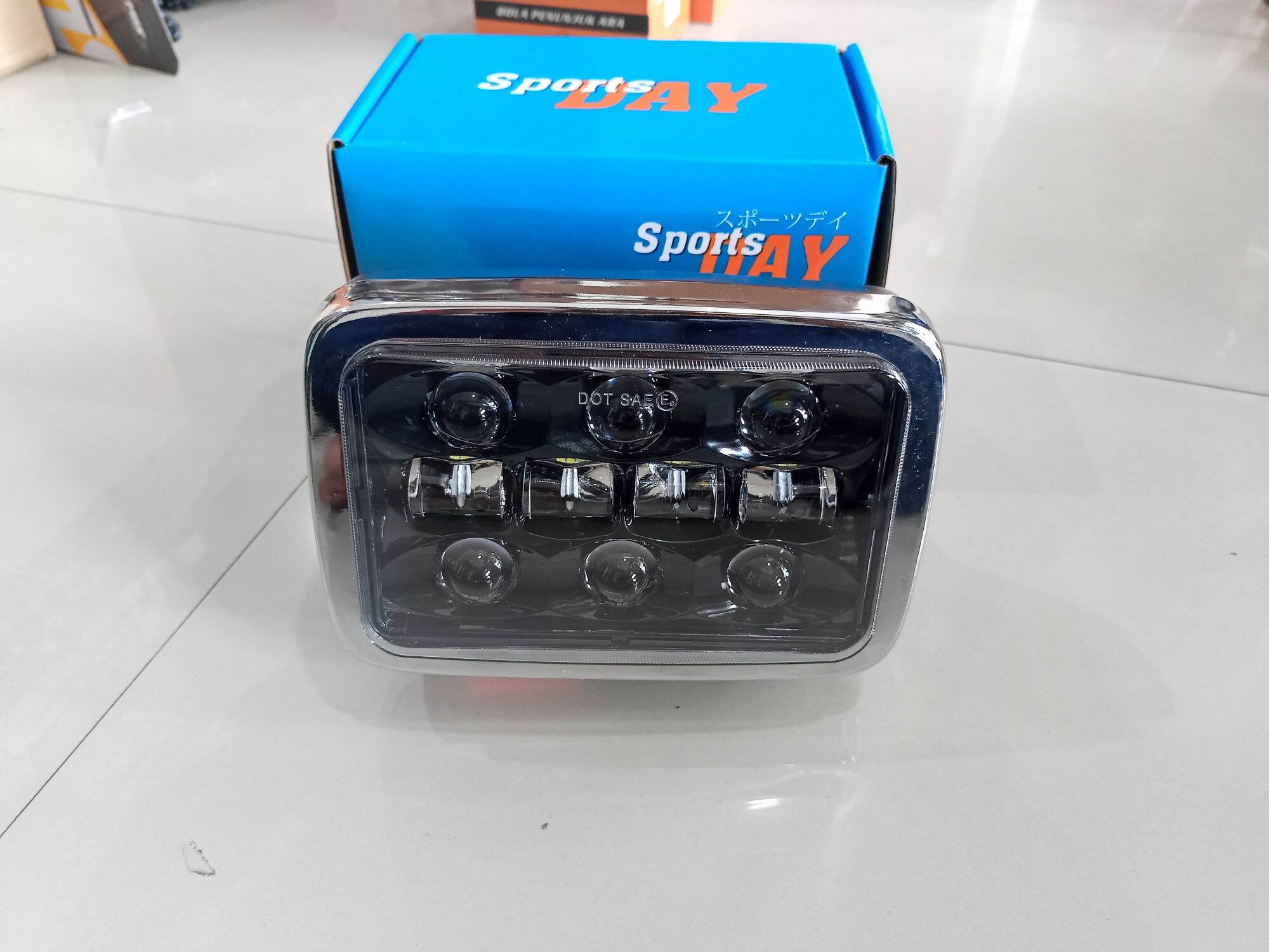 headlamp daymaker kotak set batok GL win rxs kotak 10 led DRL lampu ...