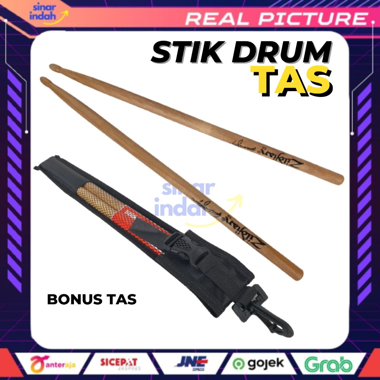 Stik Drum Band Bonus Tas Premium | Lazada Indonesia