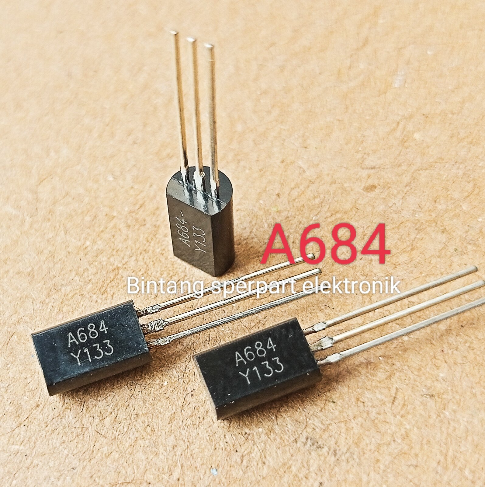 (10 BUAH) TRANSISTOR A684 TRANSISTOR 2SA684 A 684 TRANSISTOR 2SA 684 ...