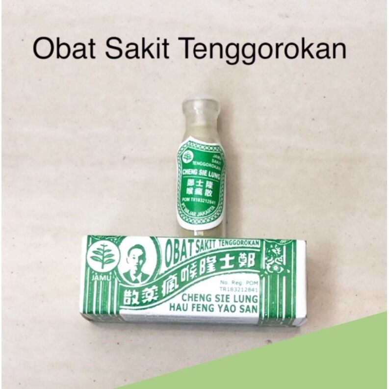 CHENG SIE LUNG HAU FENG YAO SAN OBAT SARIAWAN | Lazada Indonesia