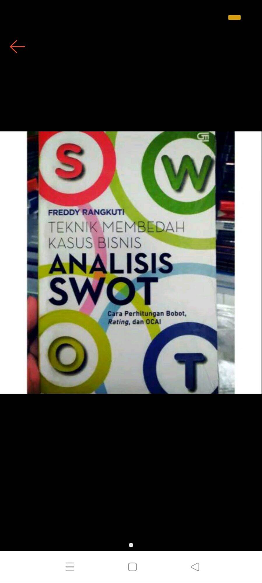 Teknik Membedah Kasus Bisnis Analisis SWOT by Freddy Rangkuti | Lazada ...