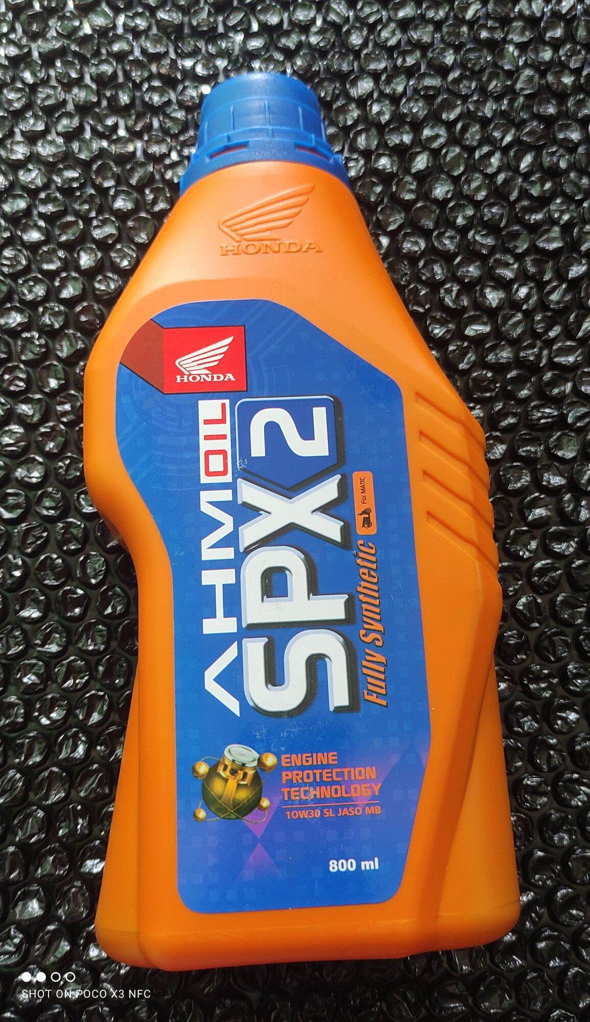 OLI SPX 2 AHM OIL FULLY SYNTHETIC 800ML PROMOURAH ORIGINAL | Lazada ...