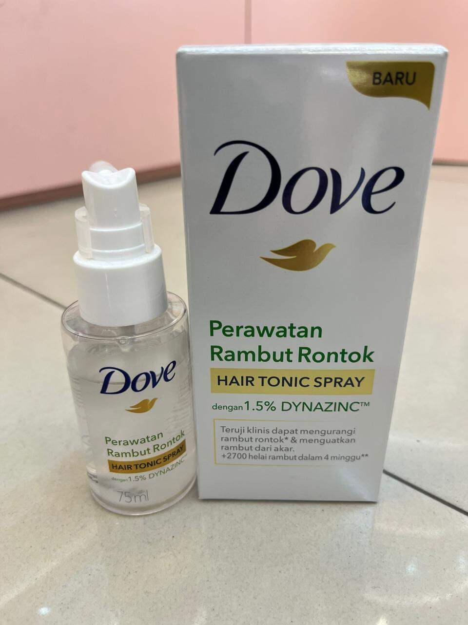 Dove Hair Tonic Spray perawatan rambut rontok 75ml | Lazada Indonesia