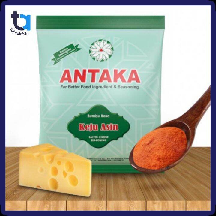 Bumbu Rasa Keju Asin Bubuk Tabur ANTAKA 100 gr | Lazada Indonesia