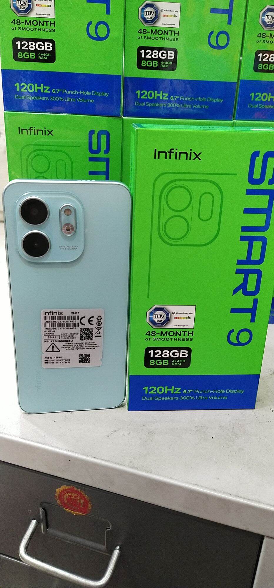 INFINIX HOT 50 NFC Ram 12+256 GB (xbost Gaming) mediatek helio G 100 ...