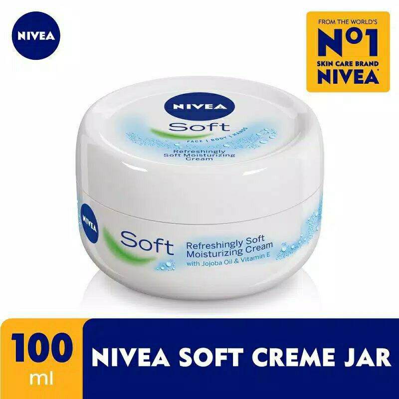 NIVEA Cream Soft Jar 100 ml | Lazada Indonesia
