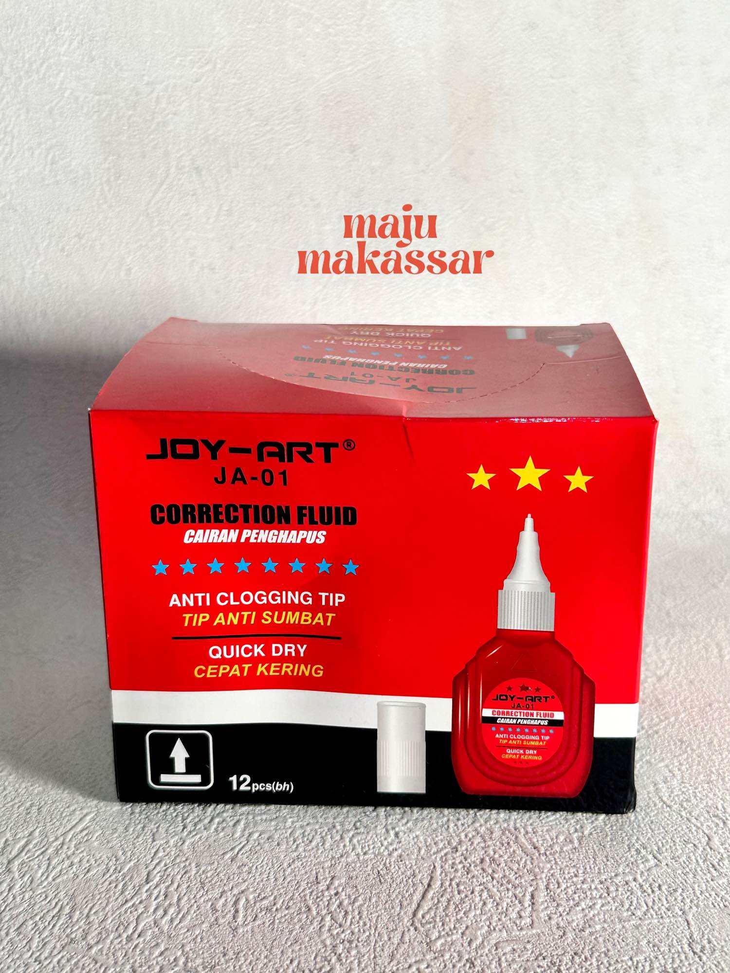 Tipx cair Joy art / correction pen Joy art JA-01 (LUSIN/12PCS) | Lazada Indonesia
