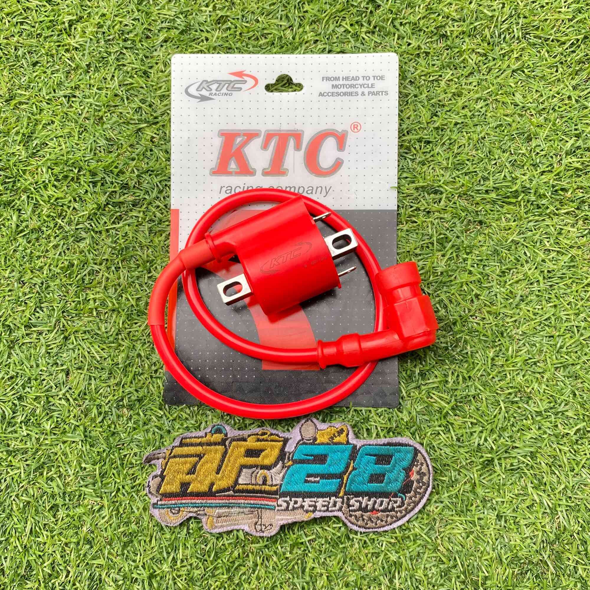 COIL KTC RACING ORIGINAL DAN TUTUP BUSI PENGAPIAN MOTOR KARBURATOR DAN INJEKSEN / KOIL KTC ...