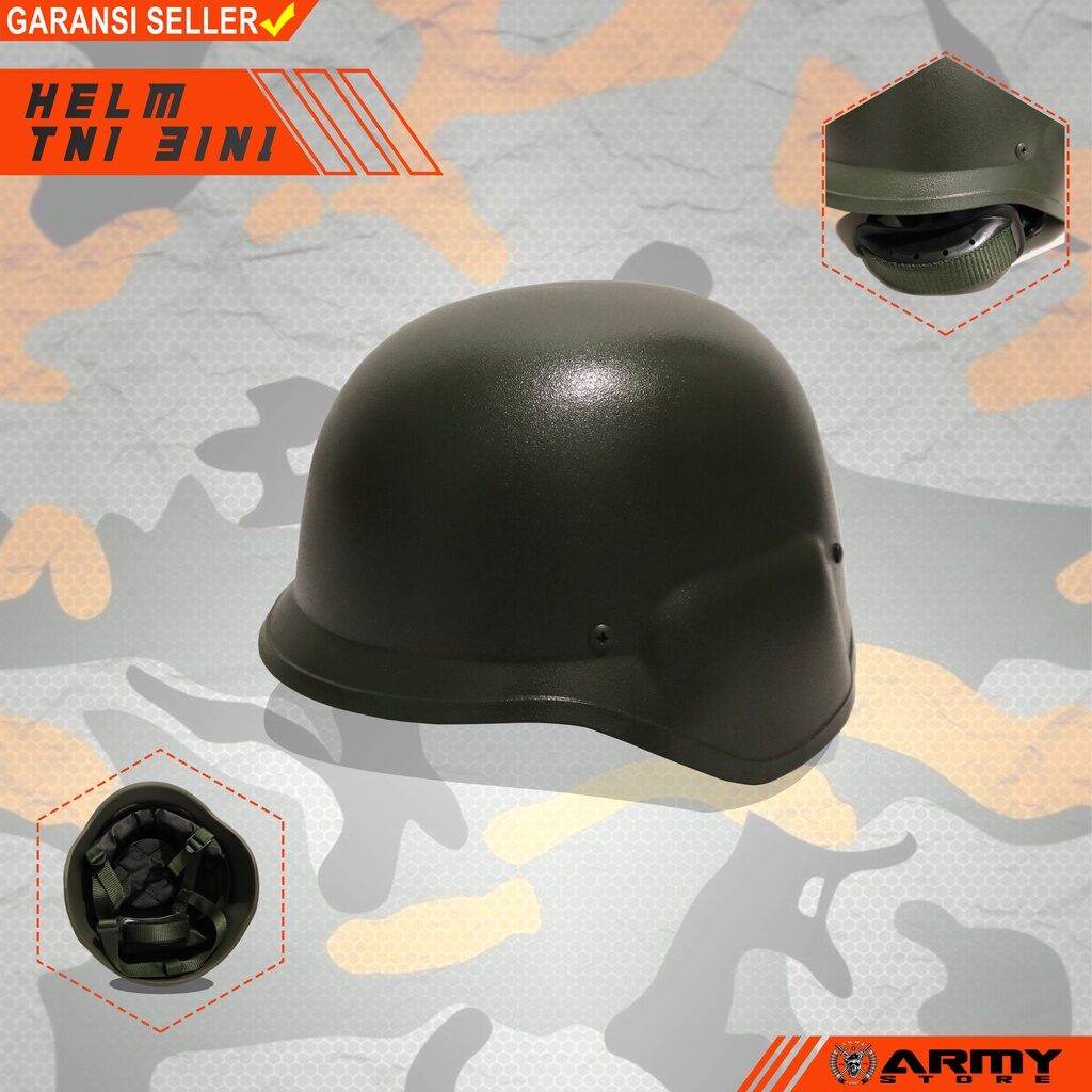 Helm Pendidikan TNI / Helm 3 in 1 | Lazada Indonesia
