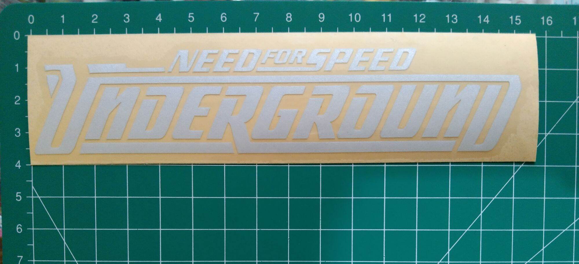 stiker NFS Underground keren racing cutting skotlet motor | Lazada ...