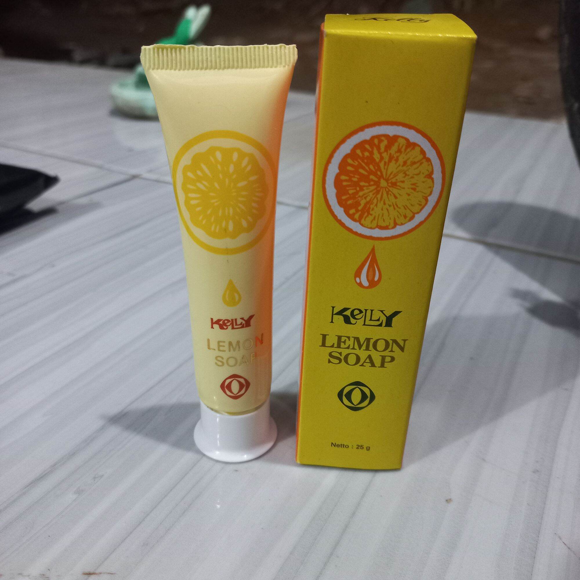 SABUN CUCI MUKA KELLY LEMON SOAP BPOM 25 G | Lazada Indonesia