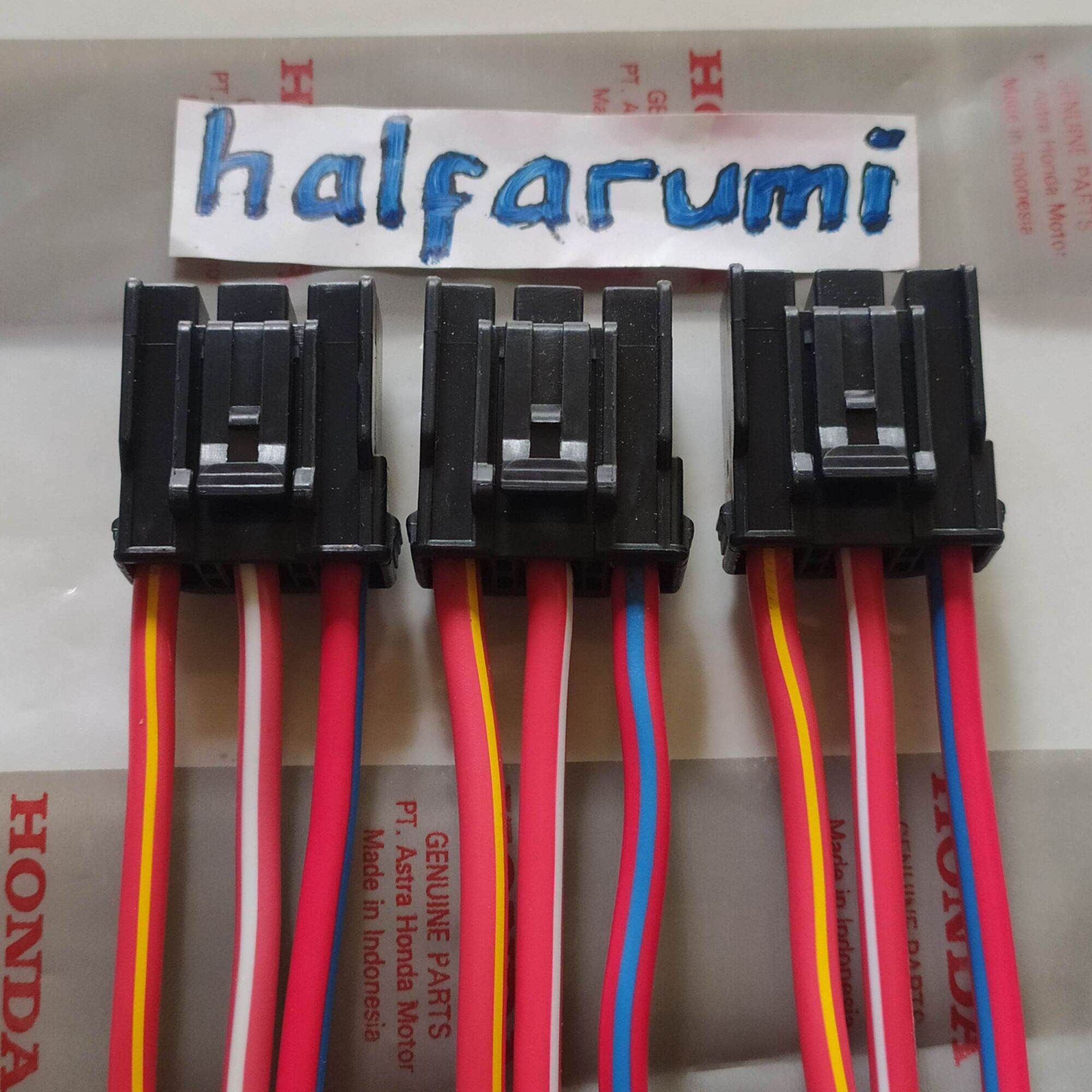 Soket acg, soket connector ACG stater 3 pin Honda Vario 125, vario 150 ...