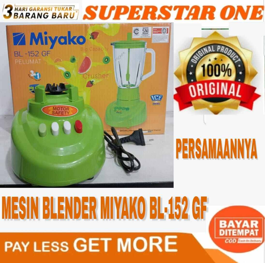 Miyako Mesin Blender BL-152 GF BL 152 GF Mesin blender Miyako | Lazada Indonesia