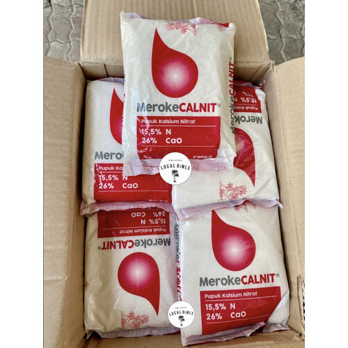 pupuk kalsium nitrat meroke calnit kmsn 1 kg | Lazada Indonesia