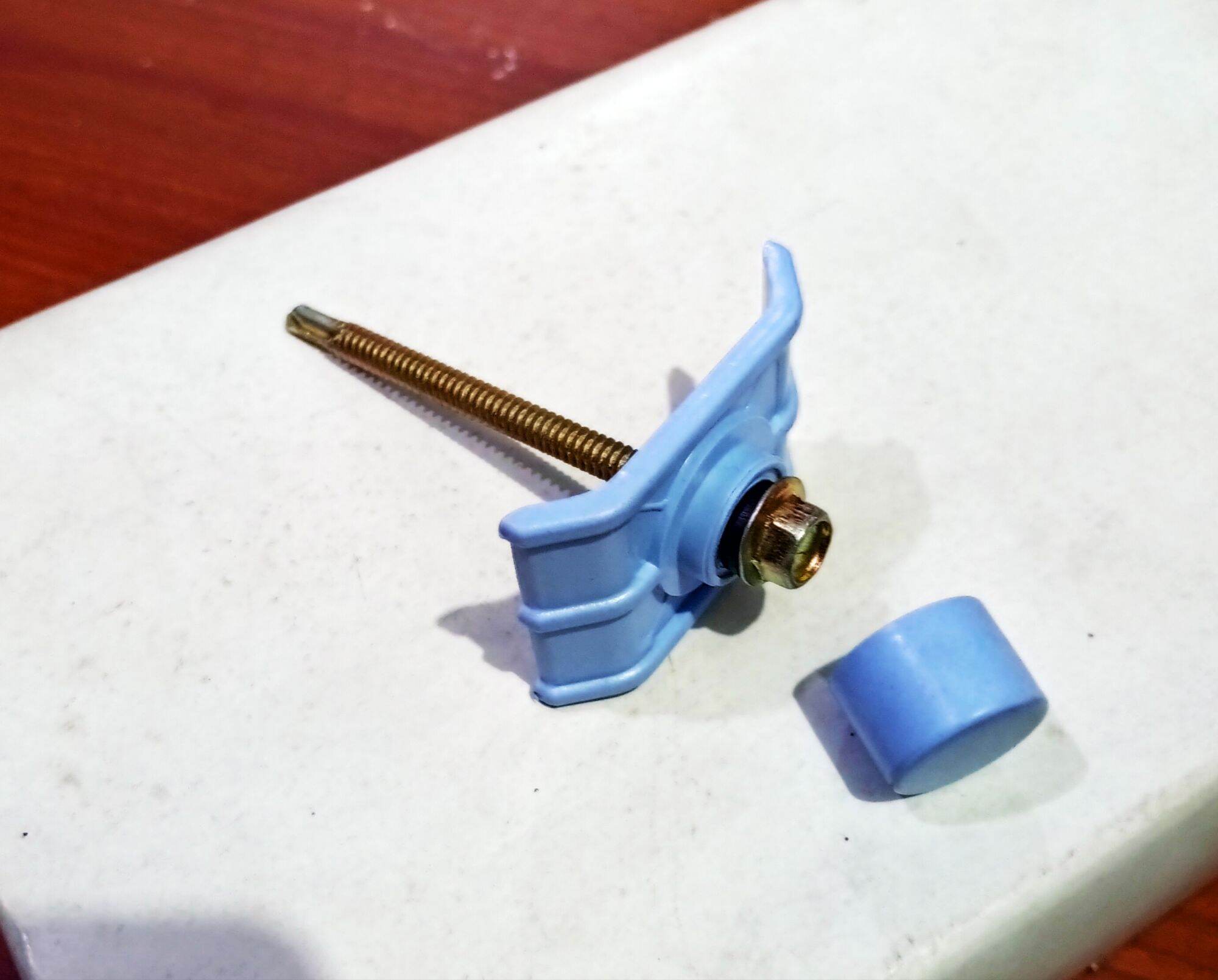 Sekrup Alderon / Roffseal + Baut Alderon Roofing 7 cm ( putih dan biru ...