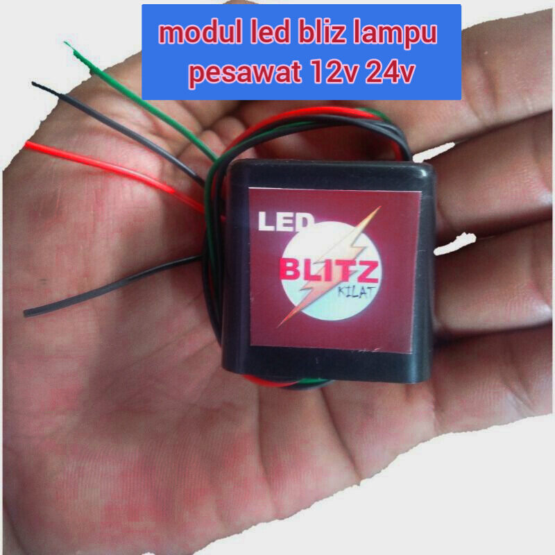 modul led blitz lampu pesawat led kilat led flash 12v 24v | Lazada ...
