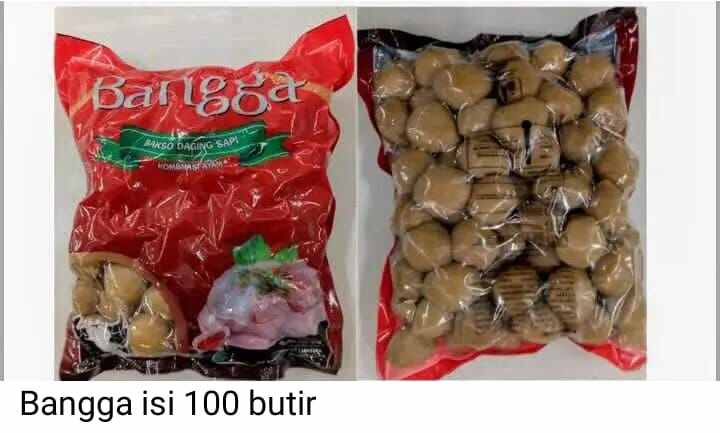 baso bangga sapi dan ayam 1pack isi 100butir ukuran sedang dan berat ...