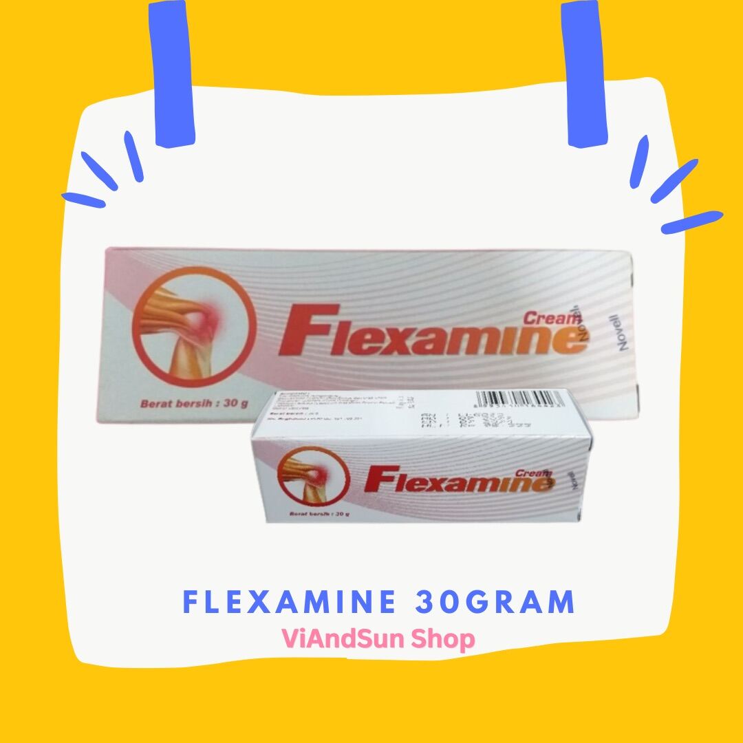 FLEXAMINE Cream Pereda Nyeri Sendi 30gr | Lazada Indonesia