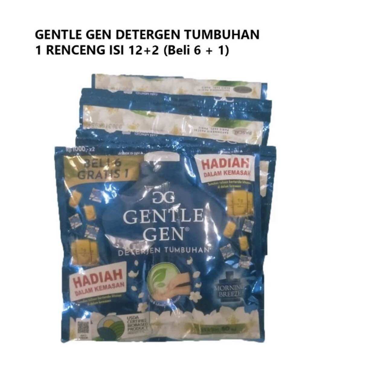 Gentle gen renceng isi 14 sachet 80 ml | Lazada Indonesia