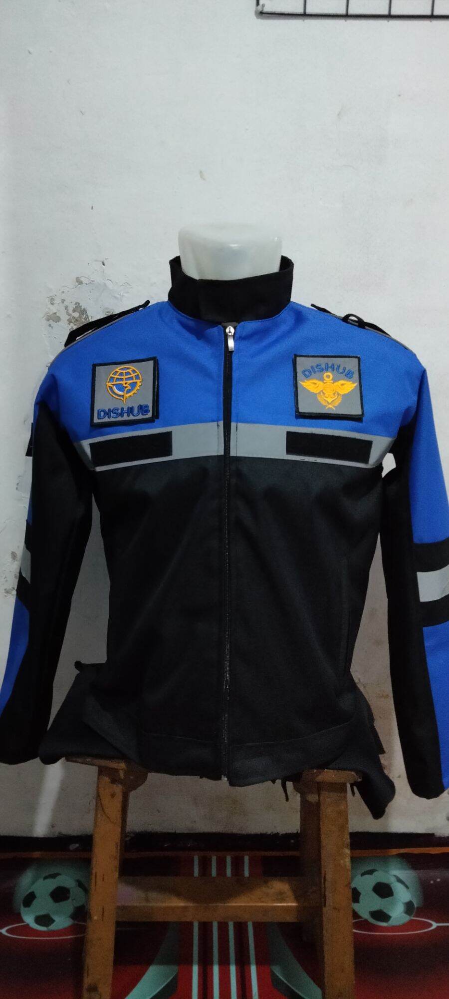 Jaket palang bahan cordura Logo Dishub full atribut | Lazada Indonesia