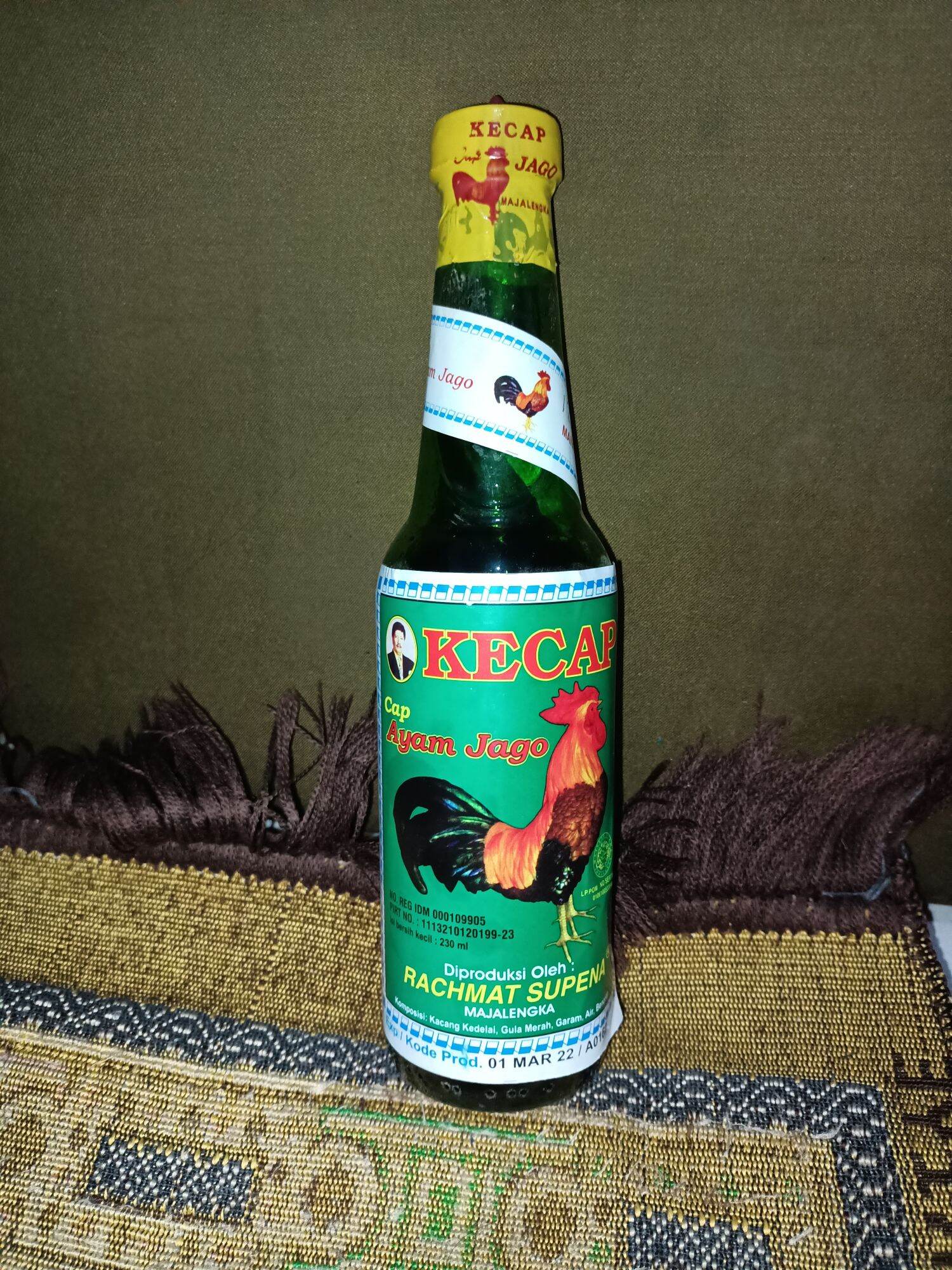 kecap cap ayam jago/kecap Majalengka/kecap manis gurih/oleh-oleh khas ...