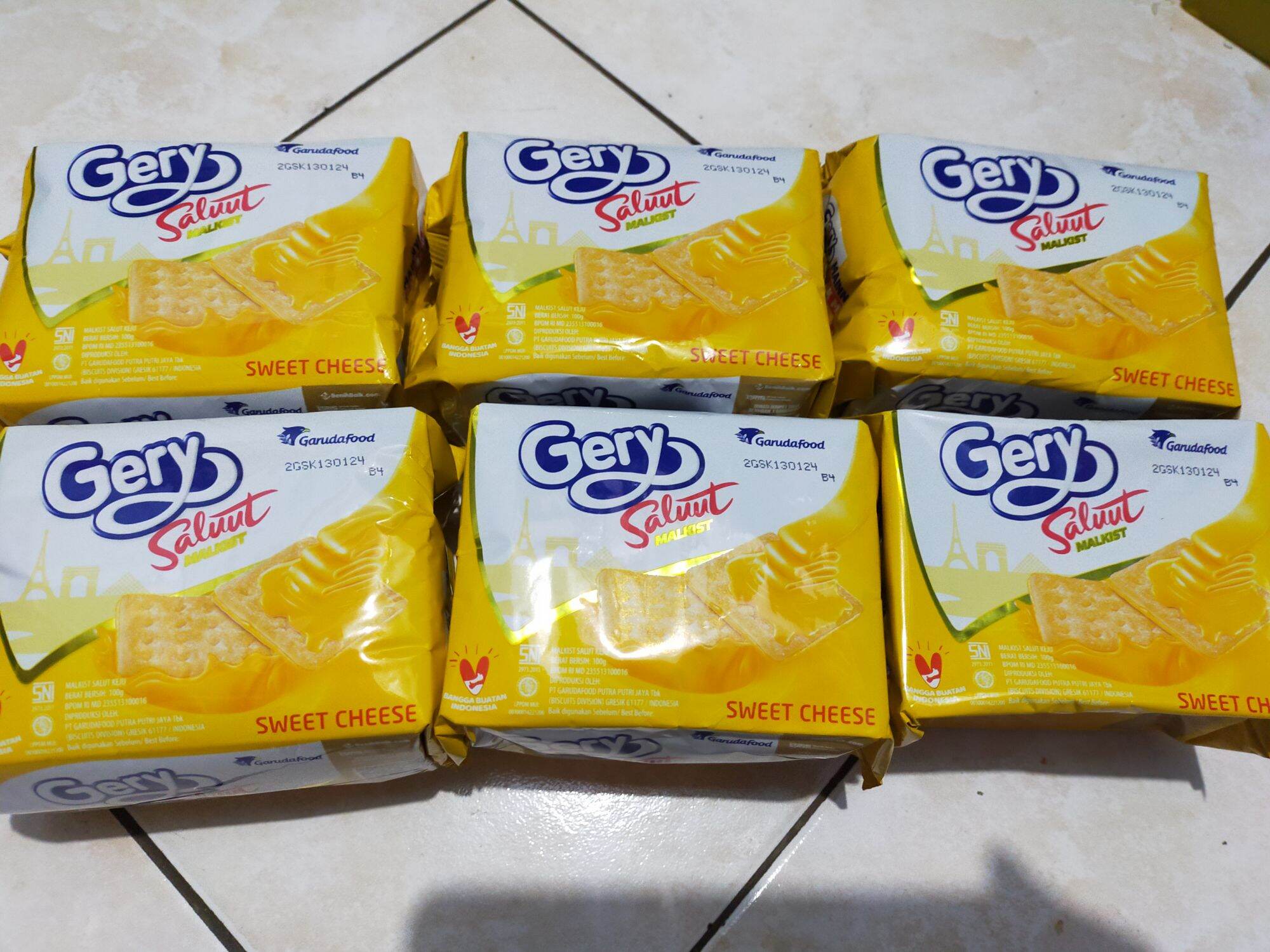 GERY SALUUT MALKIST RASA SWEET CHEESE MARIE SUSU / MATCHA LATTE PACK ...