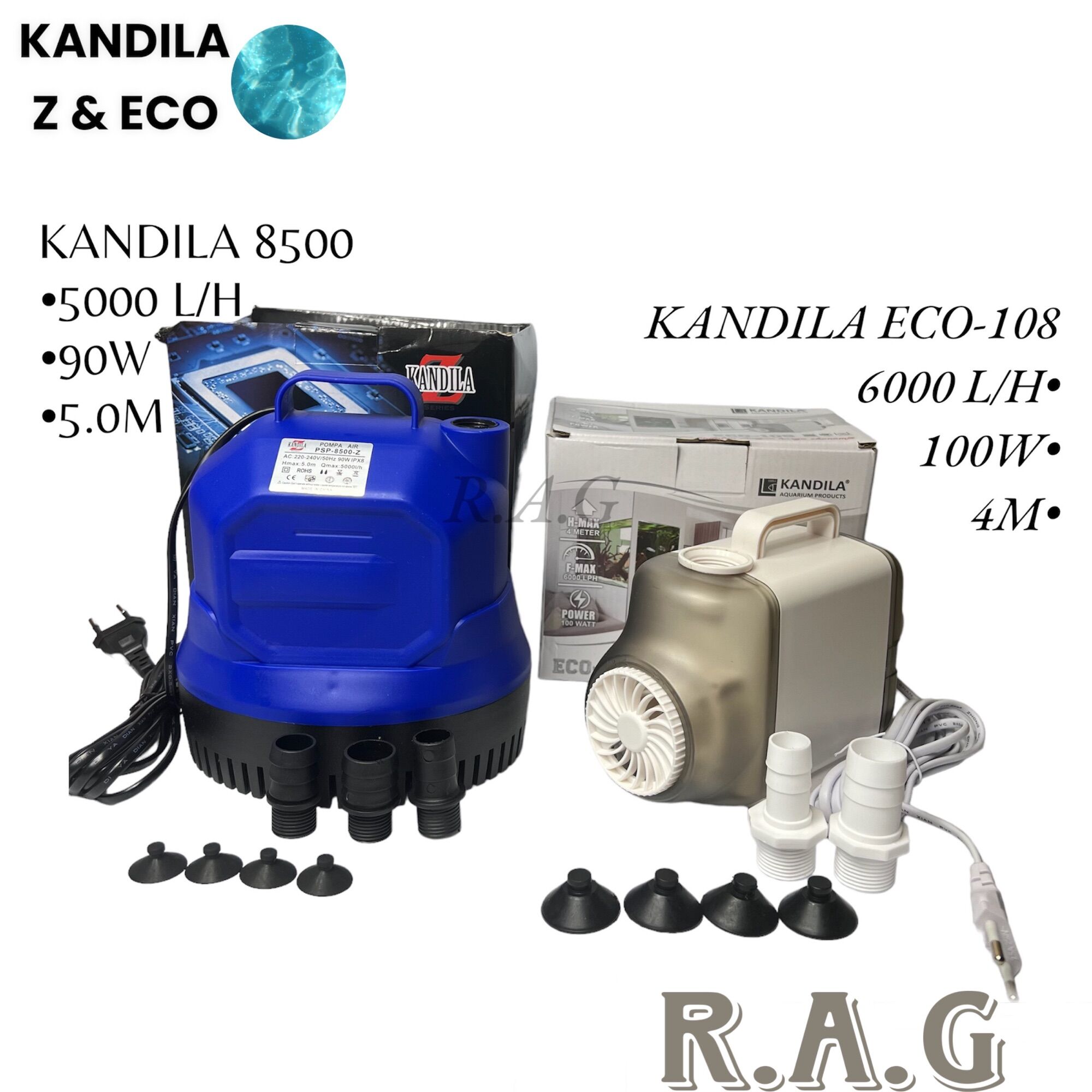 (BERKUALITAS) Pompa Air Celup KANDILA PSP & KANDILA ECO (TERLENGKAP ...